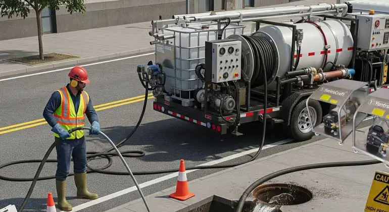 Sewer Jetting Equipment | YantraCraft