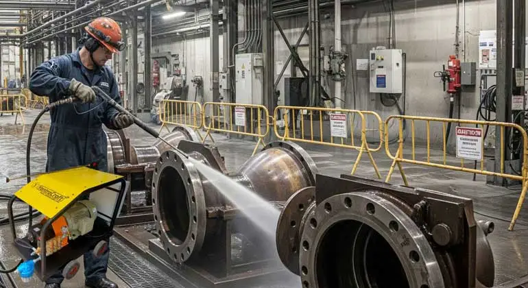 Industrial Equipment Cleaning After Pickling | YantraCraft